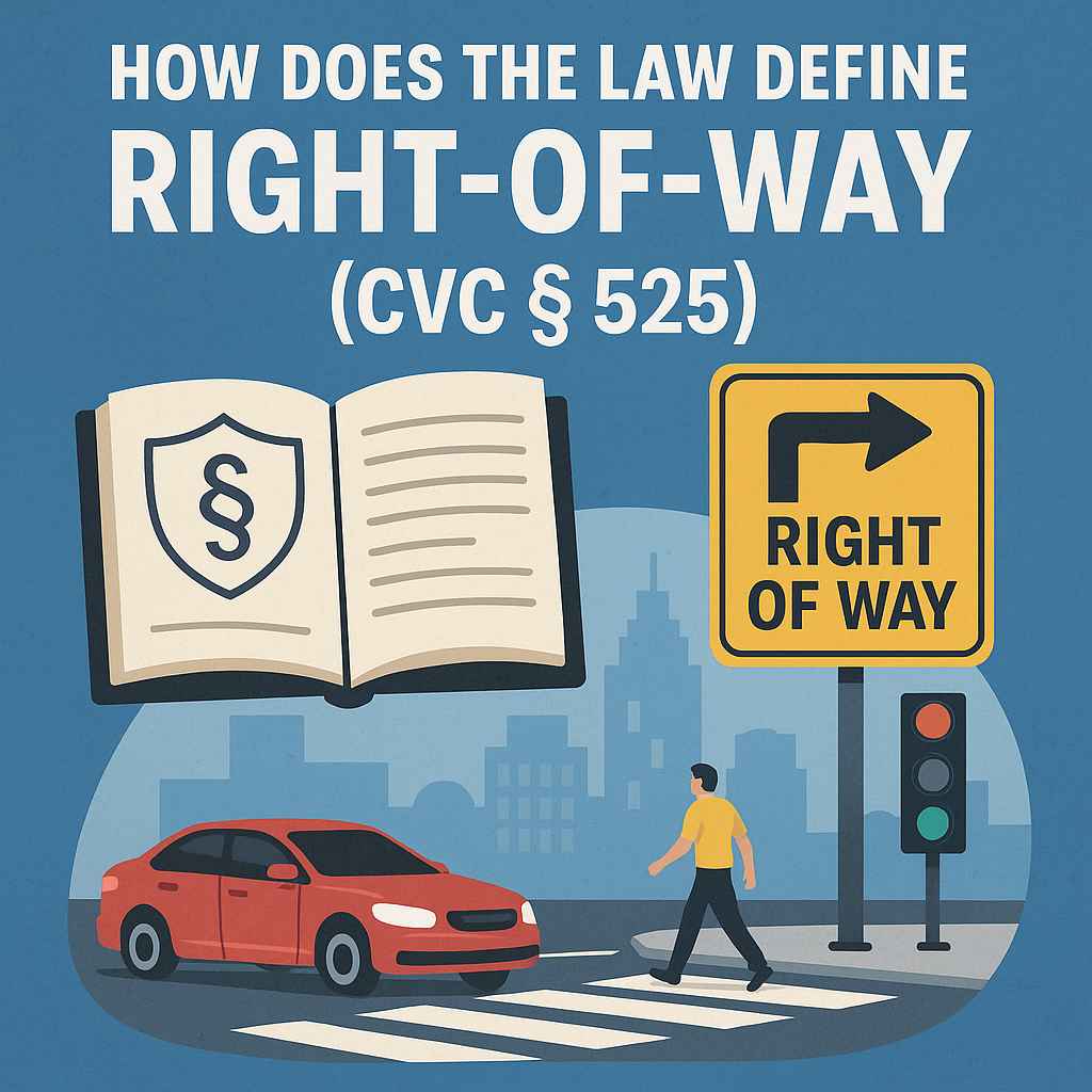 California Right-of-Way Laws | Arnold Law Firm